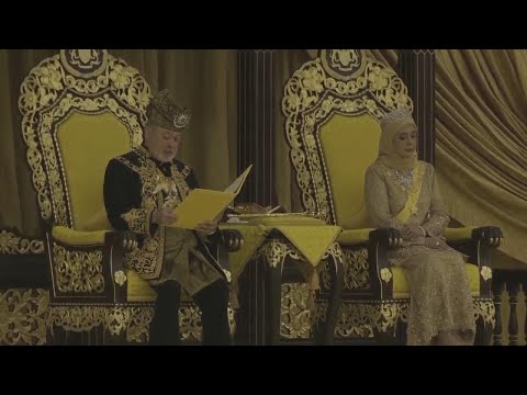 Coronation ceremony of new Malaysian king