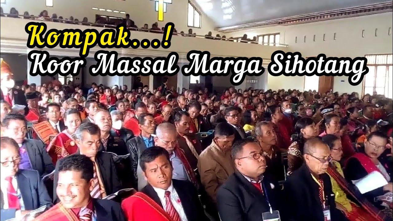 Koor Massal Marga Sihotang, ''Nang Gumalunsang'' - YouTube