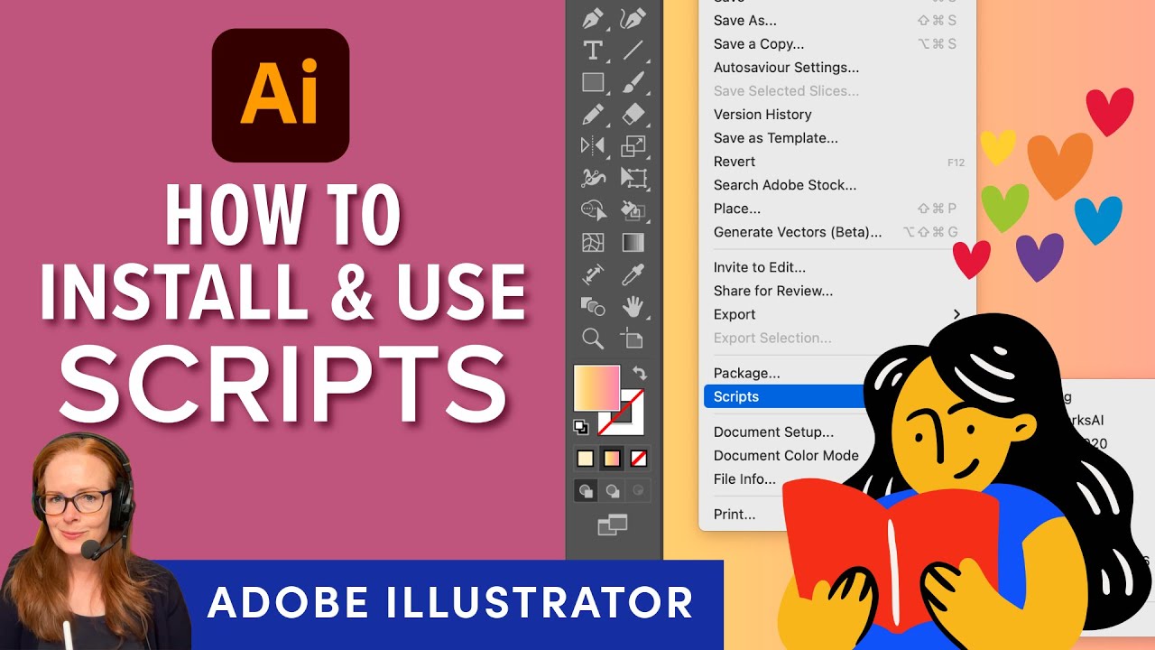 How to Install and Use Scripts in Adobe Illustrator (SO Easy!) - YouTube