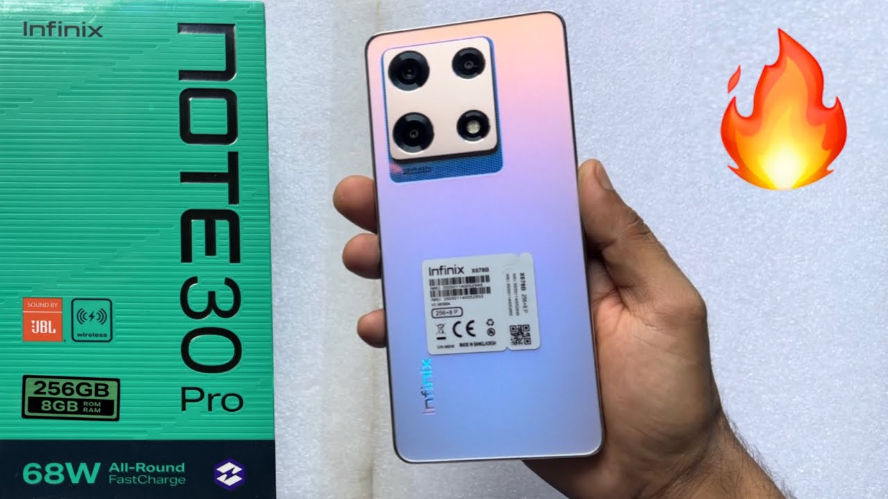 Infinix Note 30 Pro Unboxing ।🔥🔥 বাজেটের মধ্যে বেস্ট - YouTube
