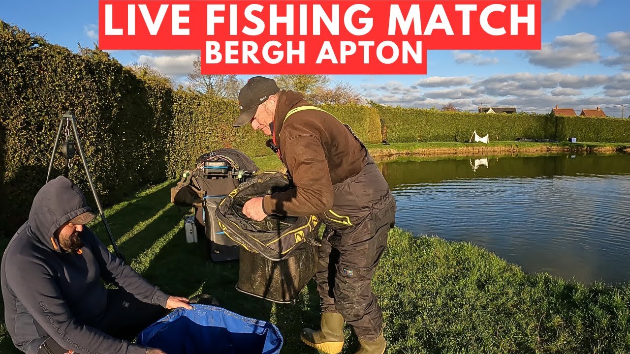 Live Fishing Match Bergh Apton lake NR15 1BN, #matchfishinguk - YouTube