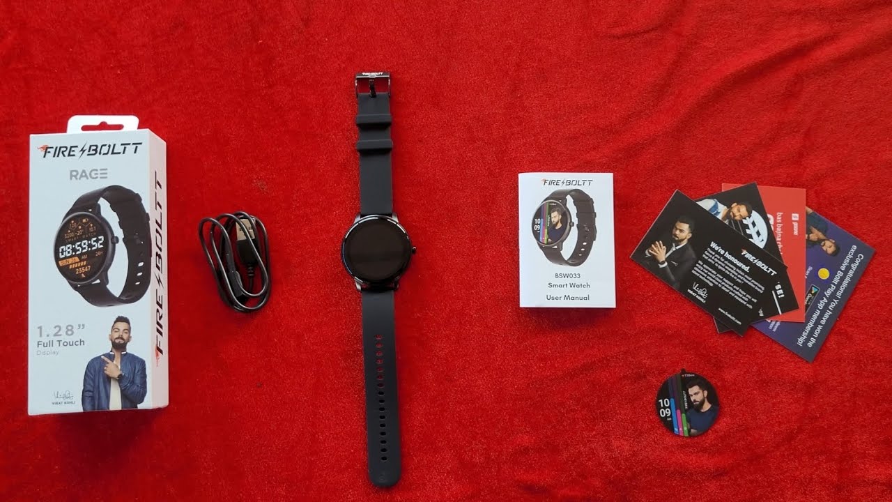 Unboxing FIRE⚡️BOLTT RAGE smart watch - YouTube