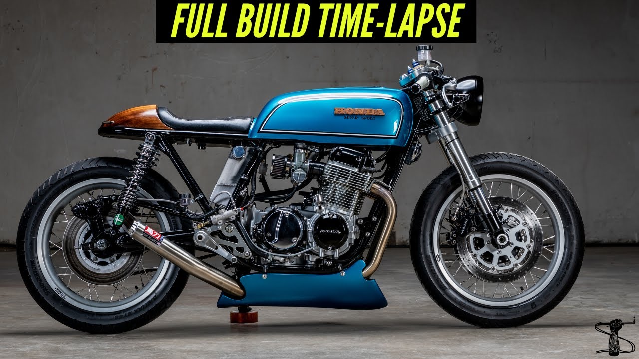 Honda CB750 Ultimate Cafe Racer Build Timelapse The ClubSport CB750