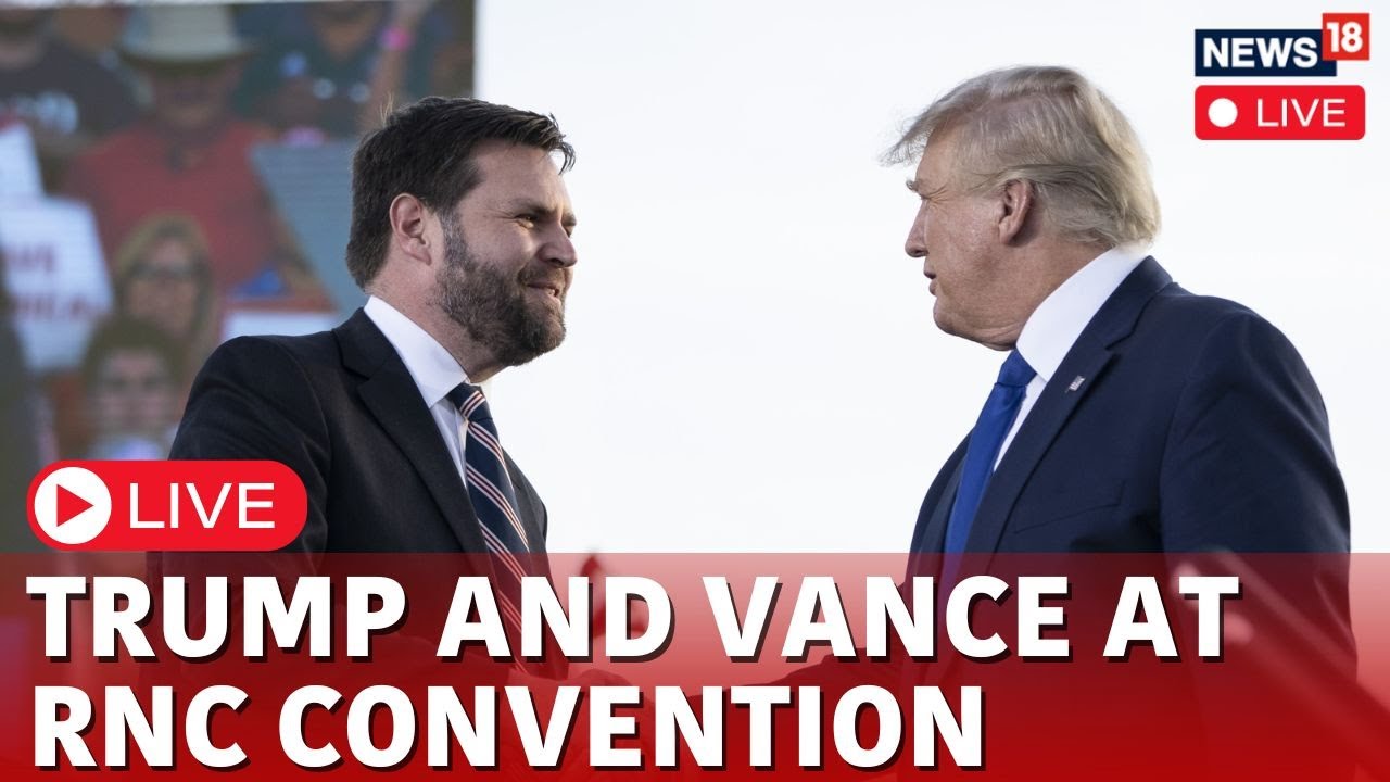 RNC Convention 2024 Live | Donald Trump & JD Vance Make RNC Appearance ...