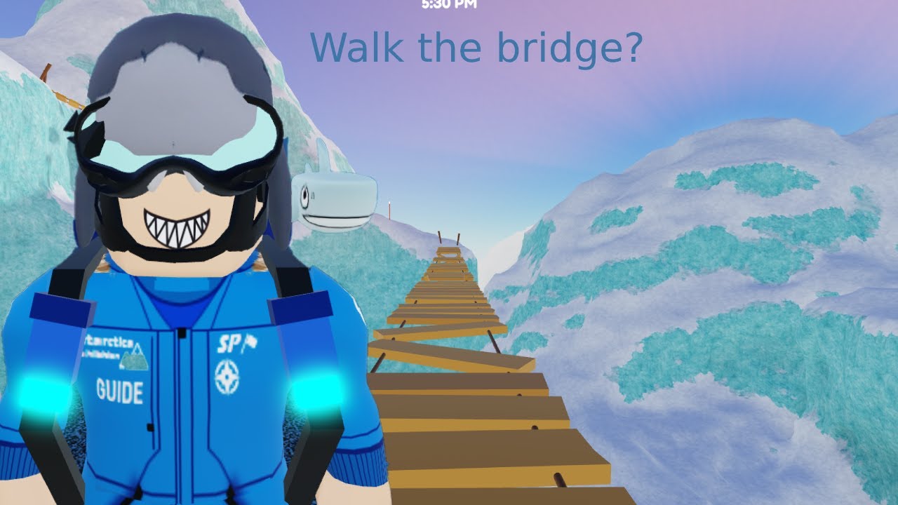 Climbing up a Mountain in Roblox Expedition Antarctica! - YouTube