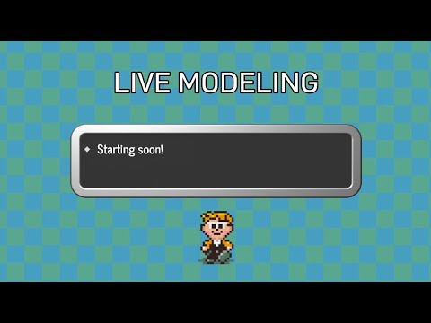 Earthbound Dimensions Live Modeling - YouTube