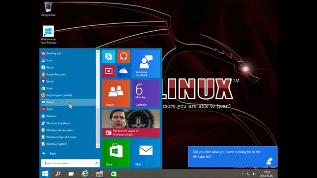 Microsoft Windows 10 Preview & Features - YouTube