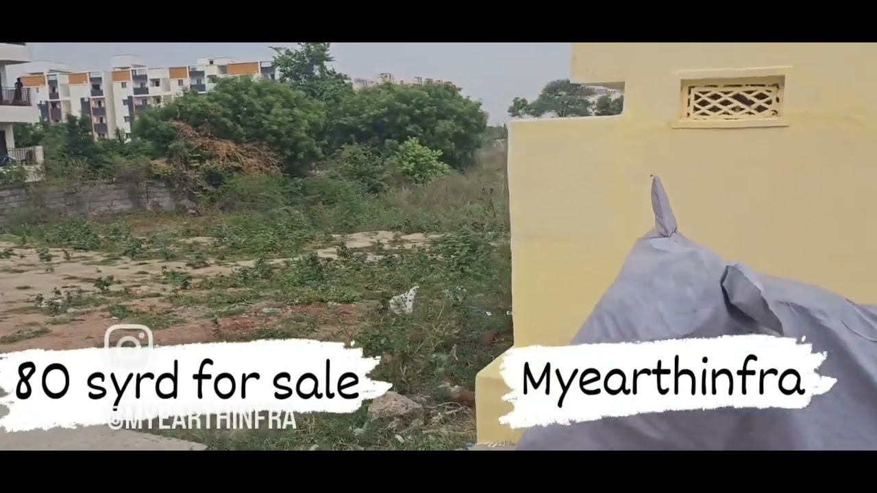 80 Syrd for sale at Gajularamaram #myearthinfra - YouTube