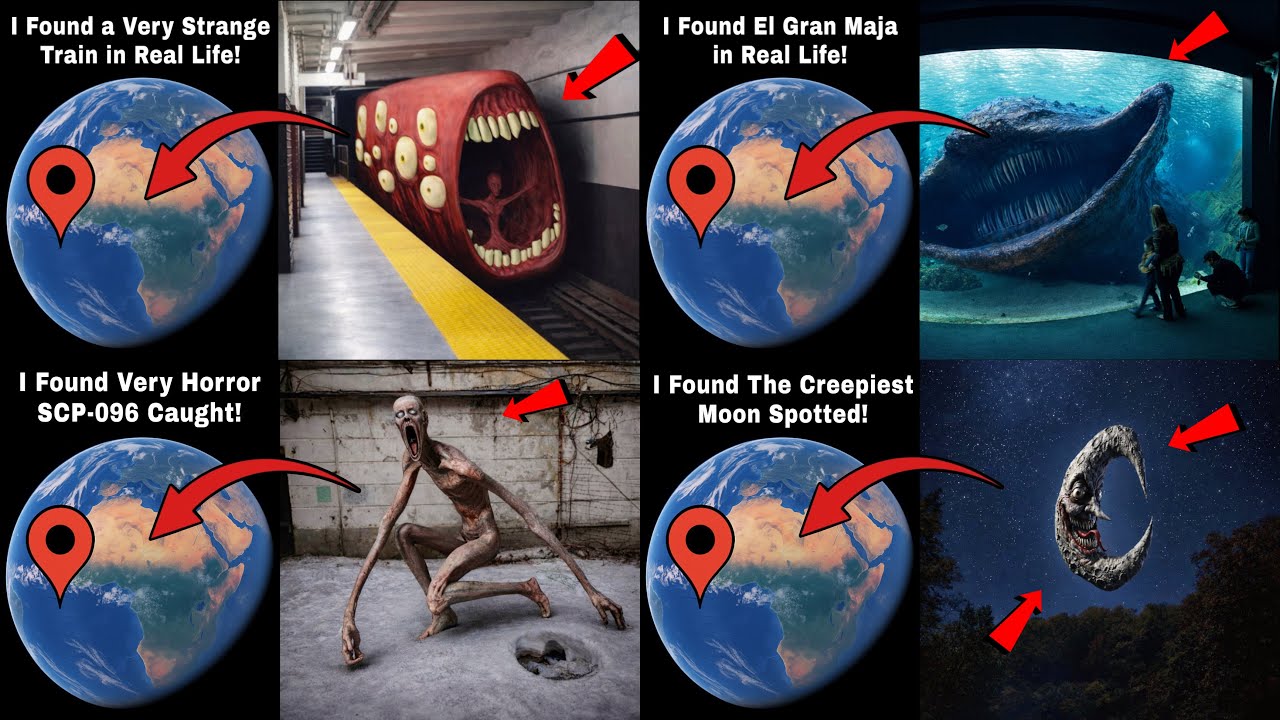 🔥I Found Creepy Train,Vs El Gran Maja, Vs SCP-096, Vs Very Horror Moon ...