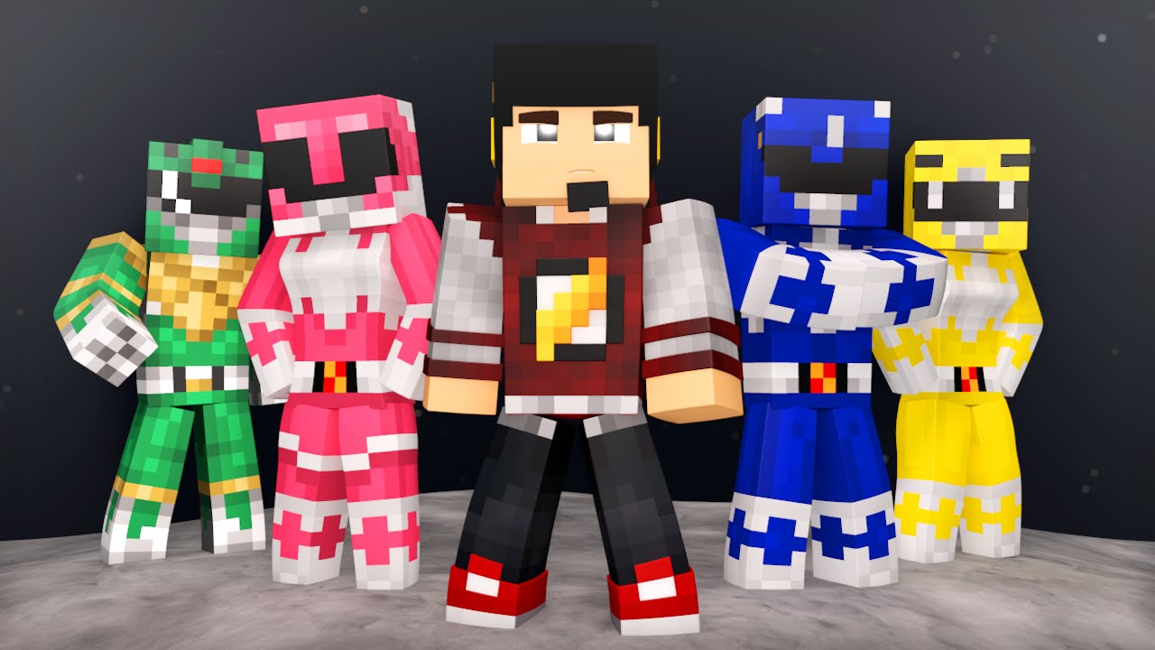 Minecraft: ESCADONA - POWER RANGERS ‹ AM3NIC › - YouTube