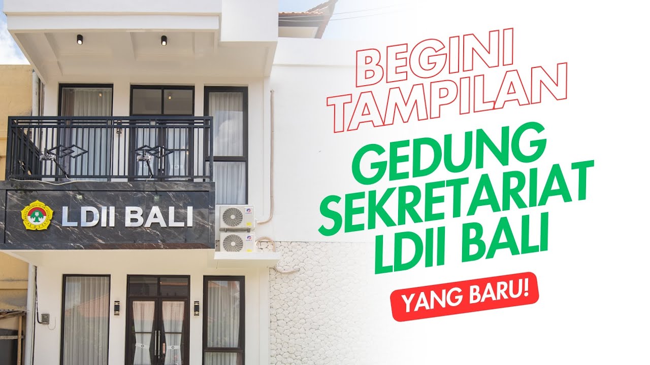 Begini Tampilan Gedung Sekretariat DPW LDII Provinsi Bali yang Baru ...