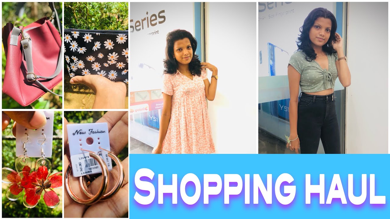 ශොපින් ගිහින් මන් ගත්තු දේවල්👜👠👗|Shopping_vlog👗👠👜|Shopping_Haul - YouTube