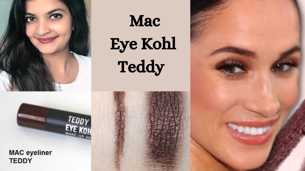 MAC Eye Kohl - Teddy🍂 | it’s Arpita time 👒 - YouTube