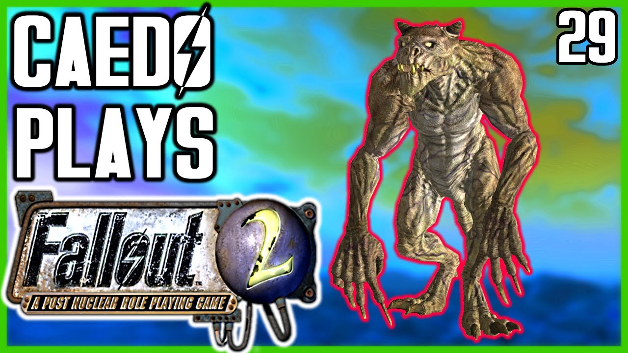 DeathCLAWS VS H&K CAWS (Unarmed Playthrough) - Caedo Plays Fallout 2 ...