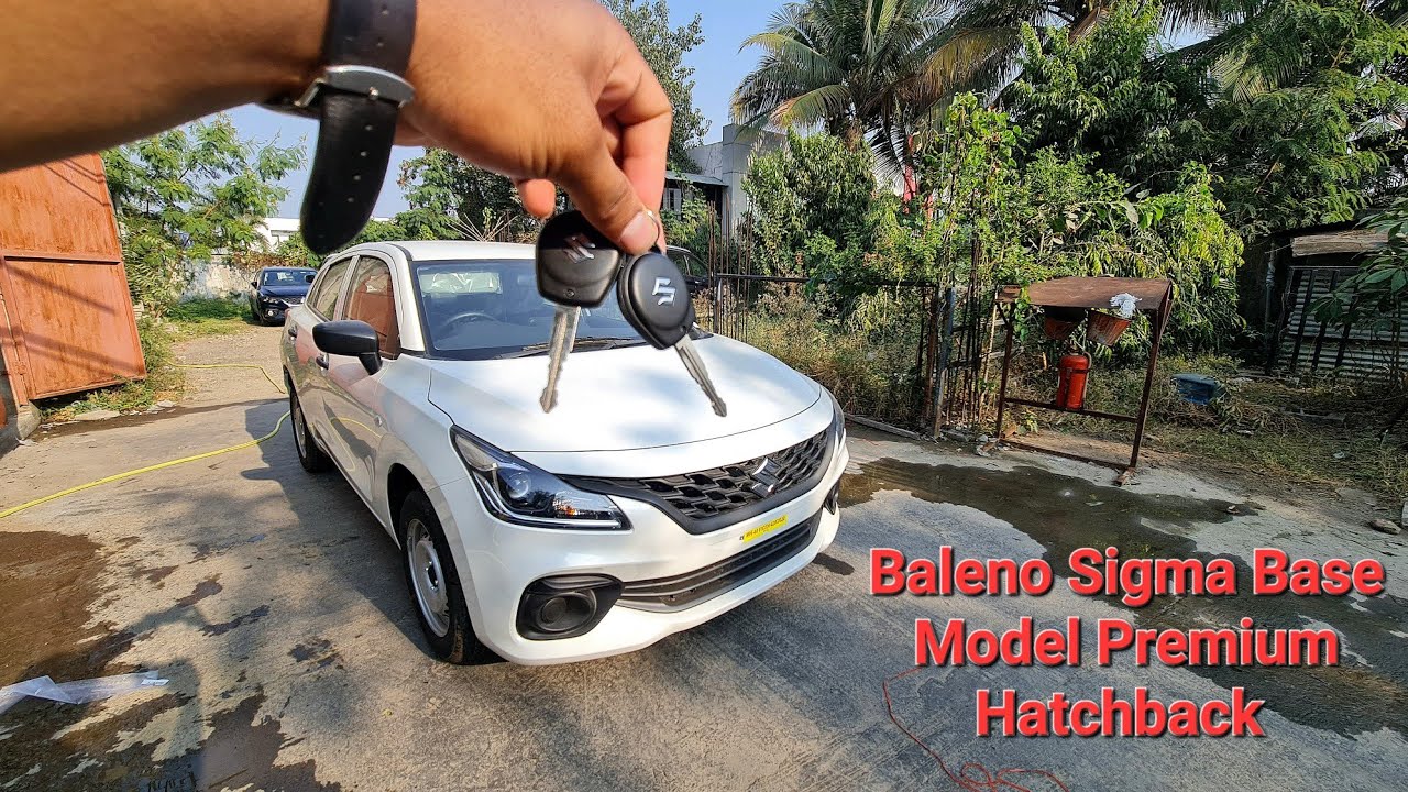 Baleno Sigma Base Model Most value for money On Road Price - 7,56,000 ...