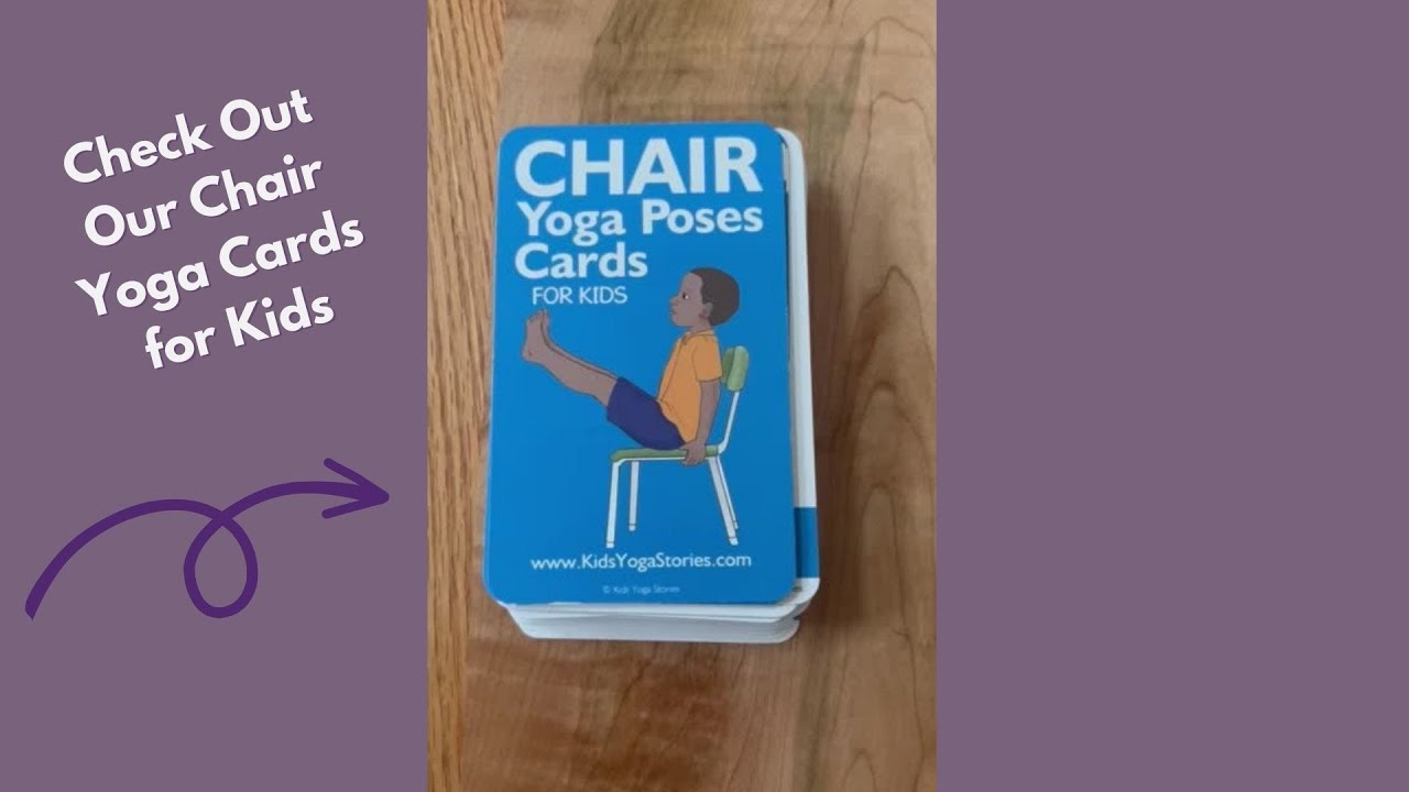 Product Video - Chair Yoga Poses for Kids Cards - YouTube