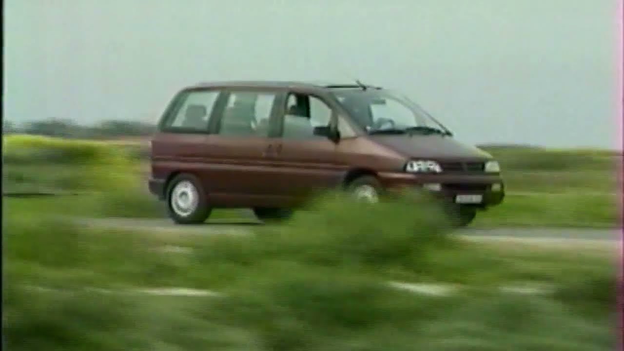 Peugeot 806 (Test - Essai - Reportage) FR 1994 - YouTube