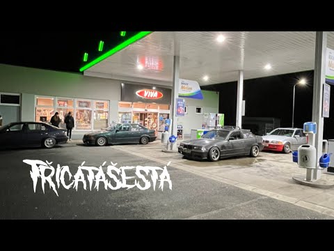 Night Touge Drifting - 3x e36 one e46 - POV - YouTube