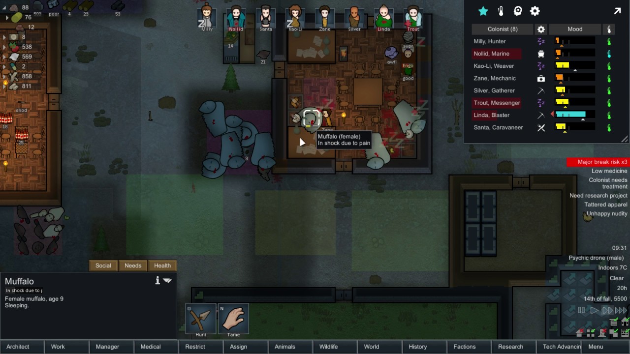 Let's Play Rimworld 08 Cannibal Tribe - YouTube