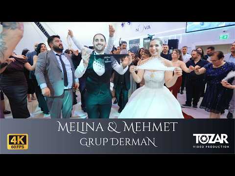 PART 2 - Malatya Düğünü - Melina & Mehmet - 4K 60P - GRUP DERMAN - TOZAR VIDEO PRO #halay #discofolk