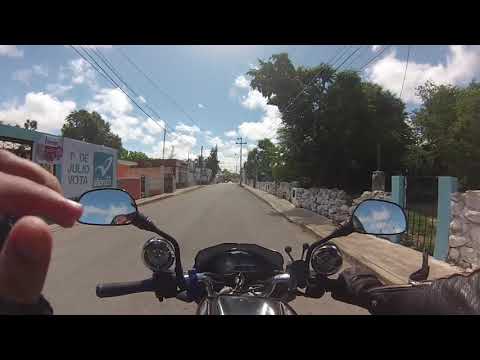 Huhí en moto reto Yucatán 106