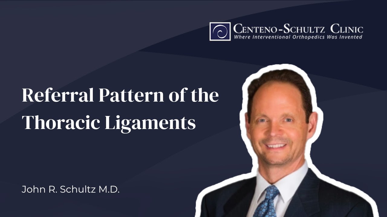 Referred Pain: Thoracic Spine Ligaments - Referral Pattern of the ...
