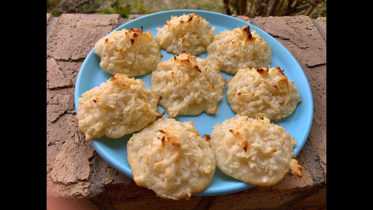 Eggless COCONUT MACAROONS | Quick recipe - YouTube