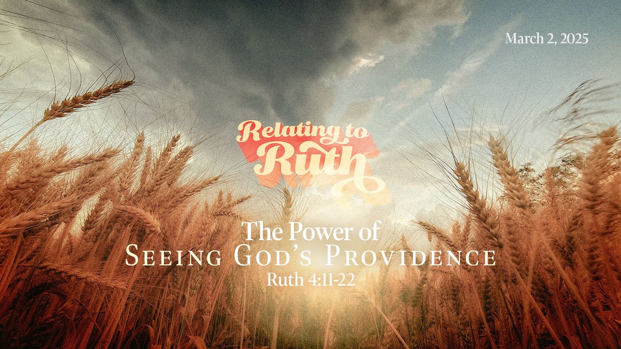 March 2 - The Power of Seeing God's Providence - YouTube