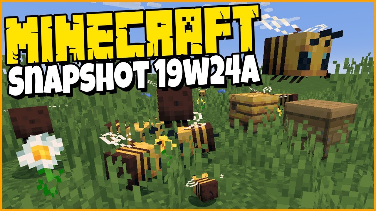 Minecraft Snapshot 19w34a | Bin och Honung! - YouTube