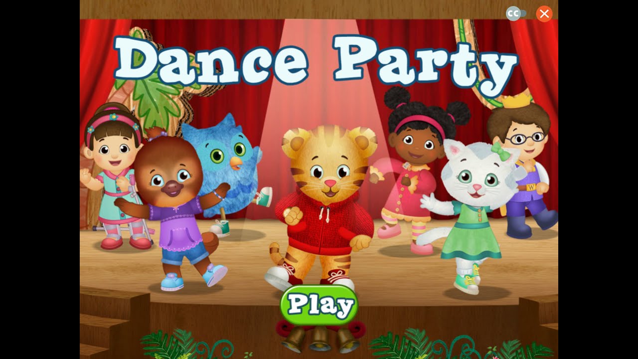 Daniel Tiger's Neighborhood "Dance Party" iOS Gameplay Walkthrough App ...