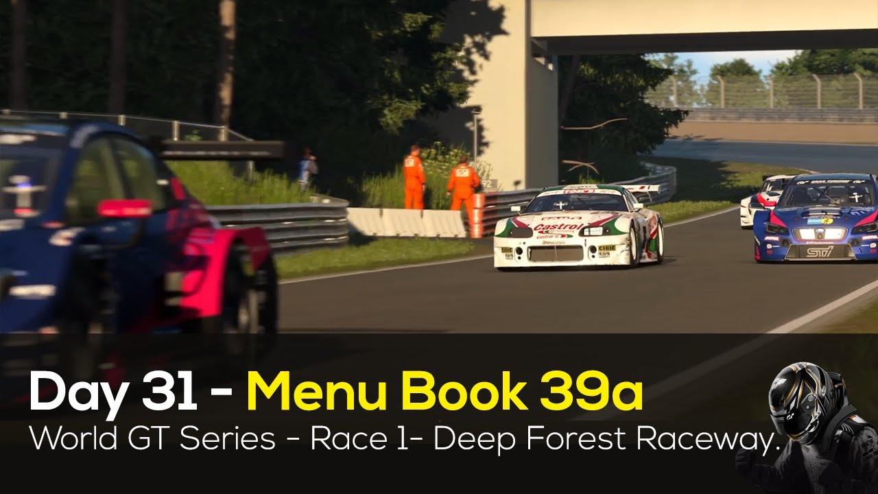 Menu Book 39 – Race 1, the World GT Series at Deep Forest Raceway ...