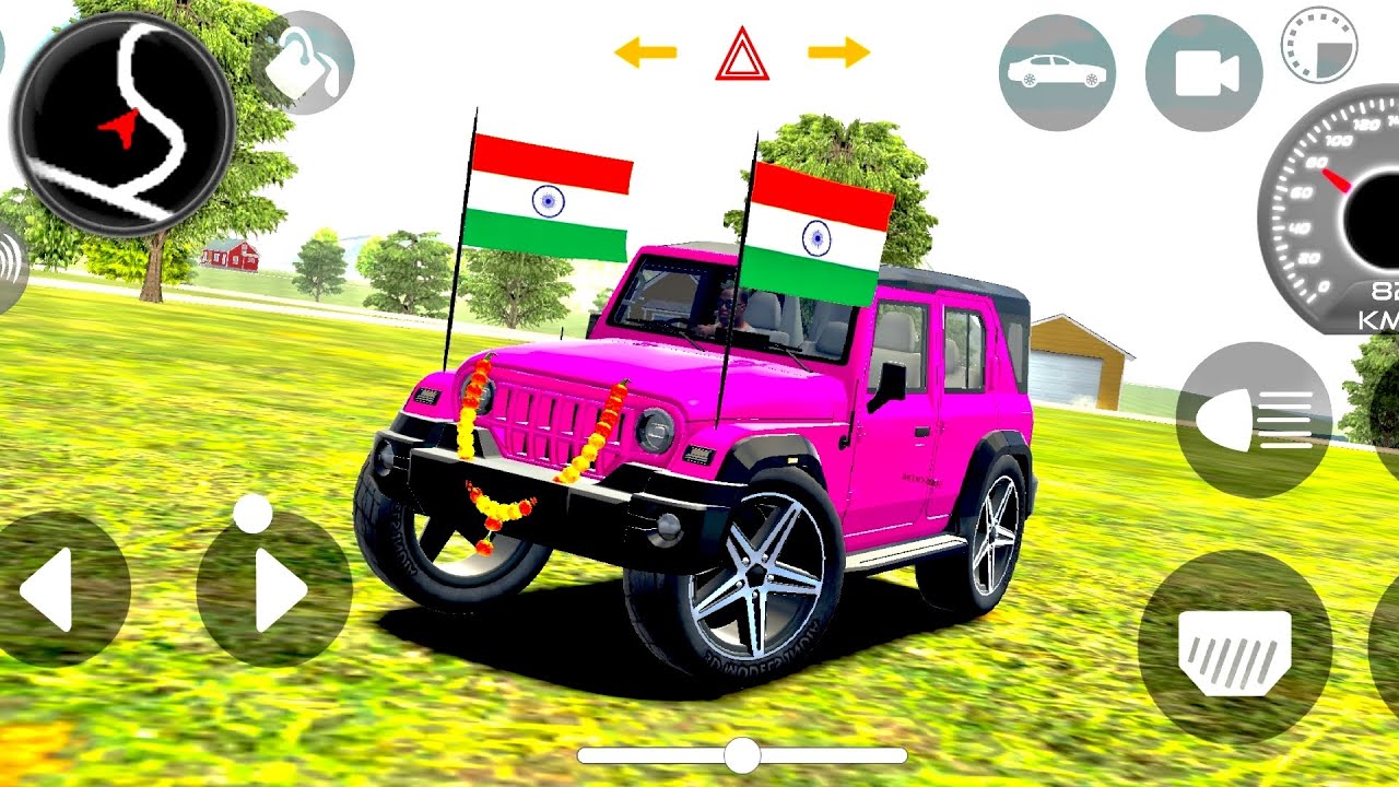 Thar Rox 4x4 ] Indian car simulator 3D Games] yellow thar Rox modified ...