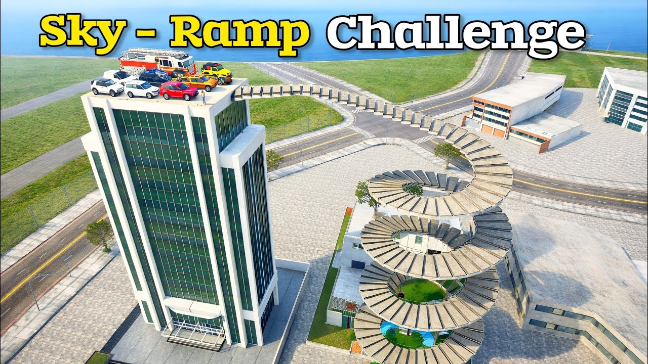 Sky Ramp Challenge - Indian Bike Driving 3D Sky Ramp Challenge Video # ...