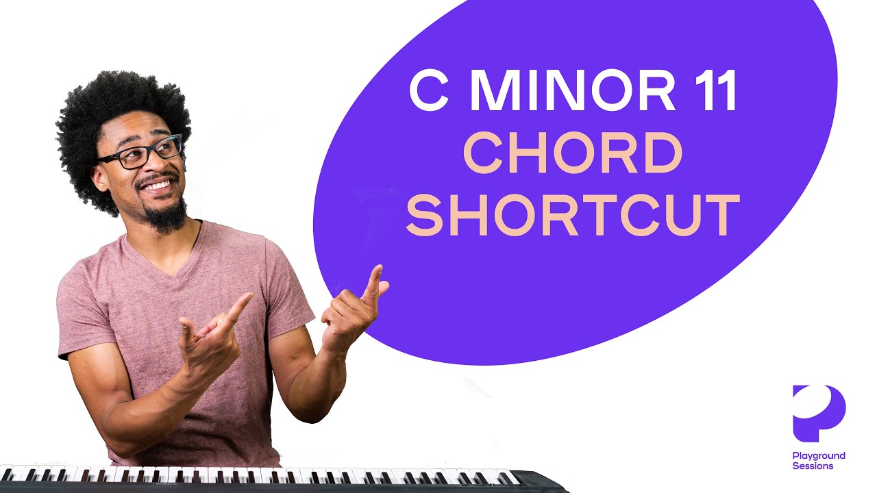 Chord Shortcut: C minor 11 on the piano -- Playground Sessions - YouTube