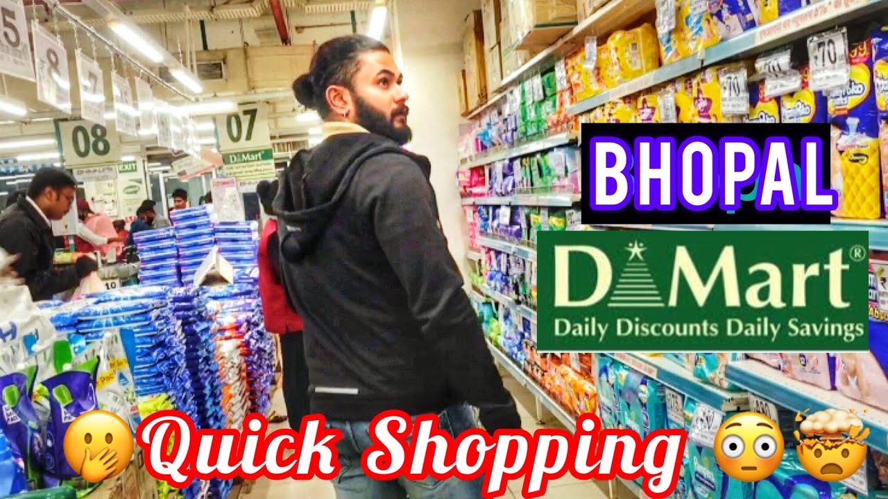 Bhopal D Mart Shopping 🥰 🛒😁 #dmart #shopping #shoppingvlog #bhopal # ...