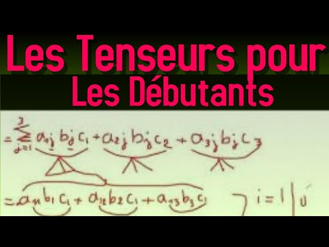 Les tenseurs pour les débutants. - YouTube