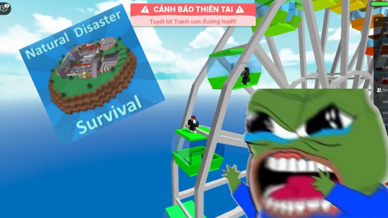 Roblox | Ann Đối Mặt Với Mẹ Thiên Nhiên - Natural Disaster Survival ...
