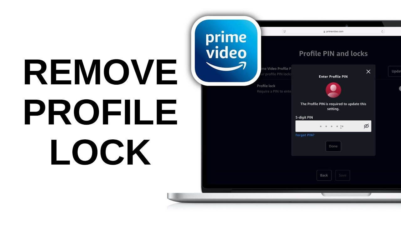 How to Remove Lock from Profile in Prime Video - Unlock Profile on ...