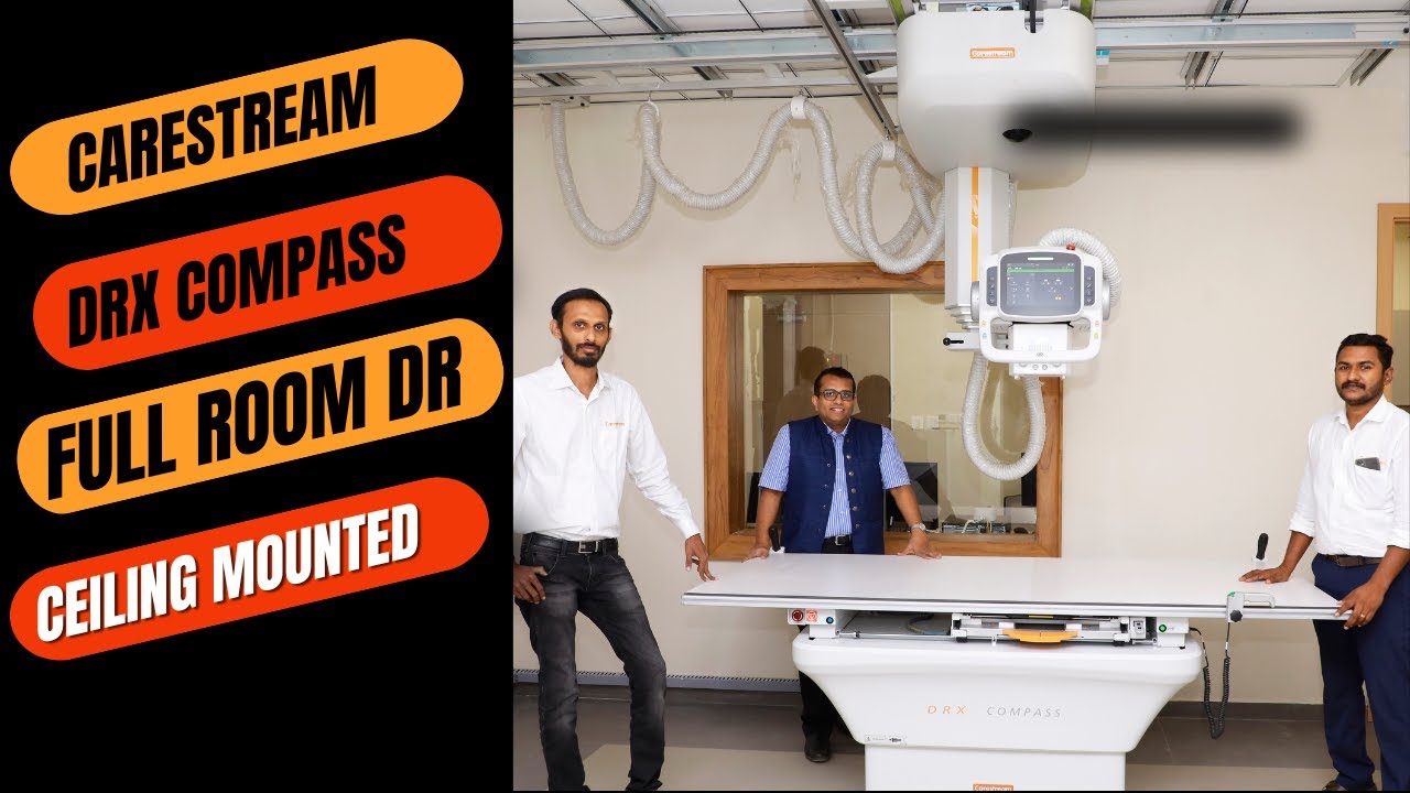 Carestream DRX Compass-Ceiling Mounted Full room DR(Digital X ray ...