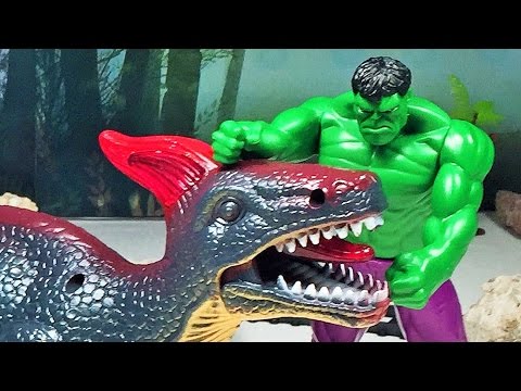Yeşil Dev Adam HULK Dinazor a karşı - Süper Oyuncaklar