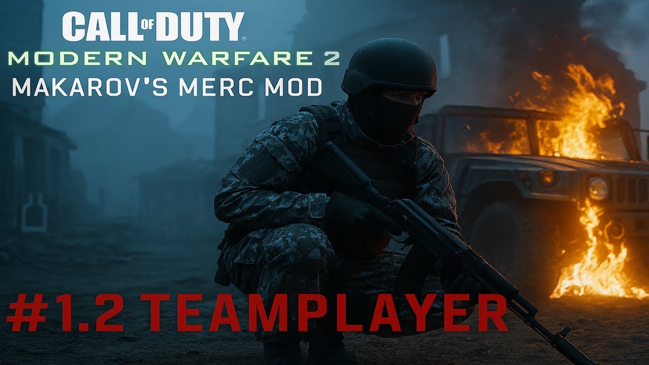 Modern Warfare 2 Makarov's Merc Mod Gameplay - YouTube