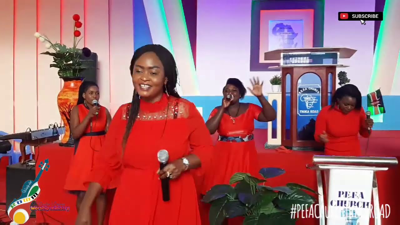 ROSELINE DAMIAN MINISTERING AT PEFA CHURCH THIKA ROAD (ROYSAMBU) - YouTube
