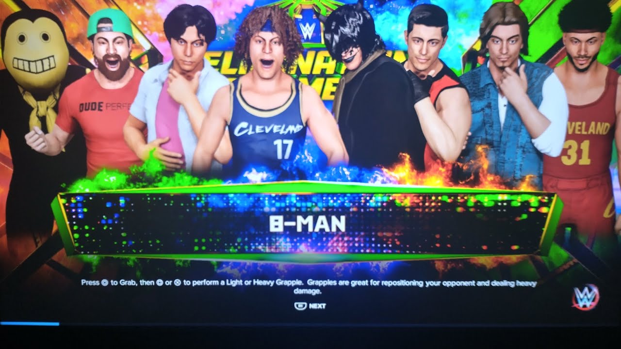 Brass knuckles galore!! 8 man free for all!!! - YouTube