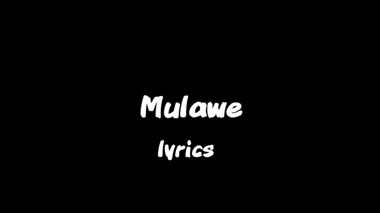 Mulawe ( මුලාවේ ) black screen video ...RM lyrics - YouTube