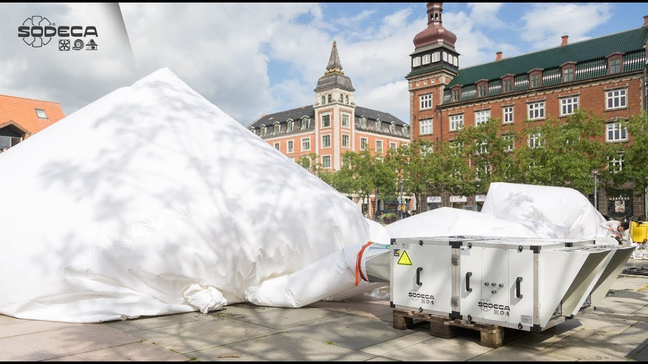 SODECA – New inflatable technologies with Sodeca fans - YouTube