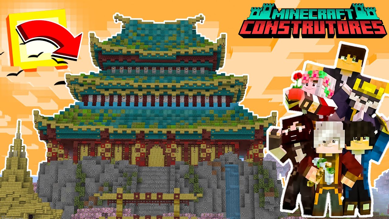 PALACIO DE JADE NO MINECRAFT / MINECRAFT CONSTRUTORES - YouTube