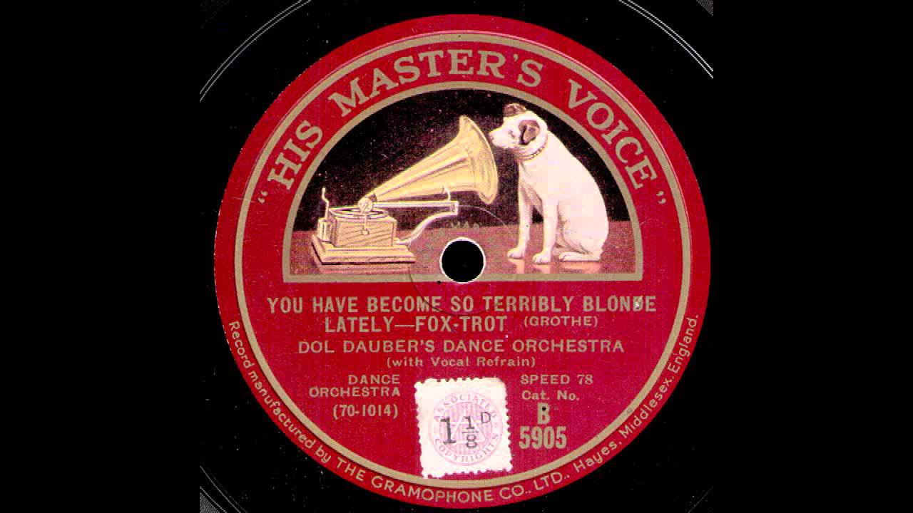 Du bist in letzter Zeit so schrecklich blond geworden / Dol Dauber ...