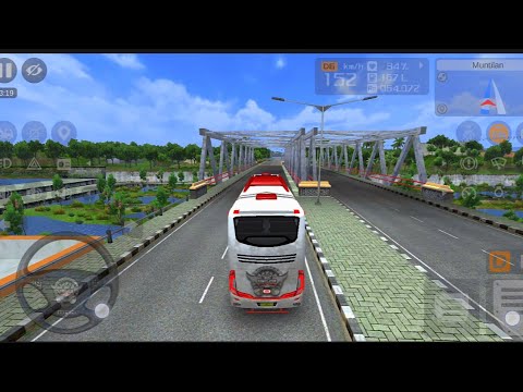 Indonesian bus simulator 💕 New nice road map || - YouTube