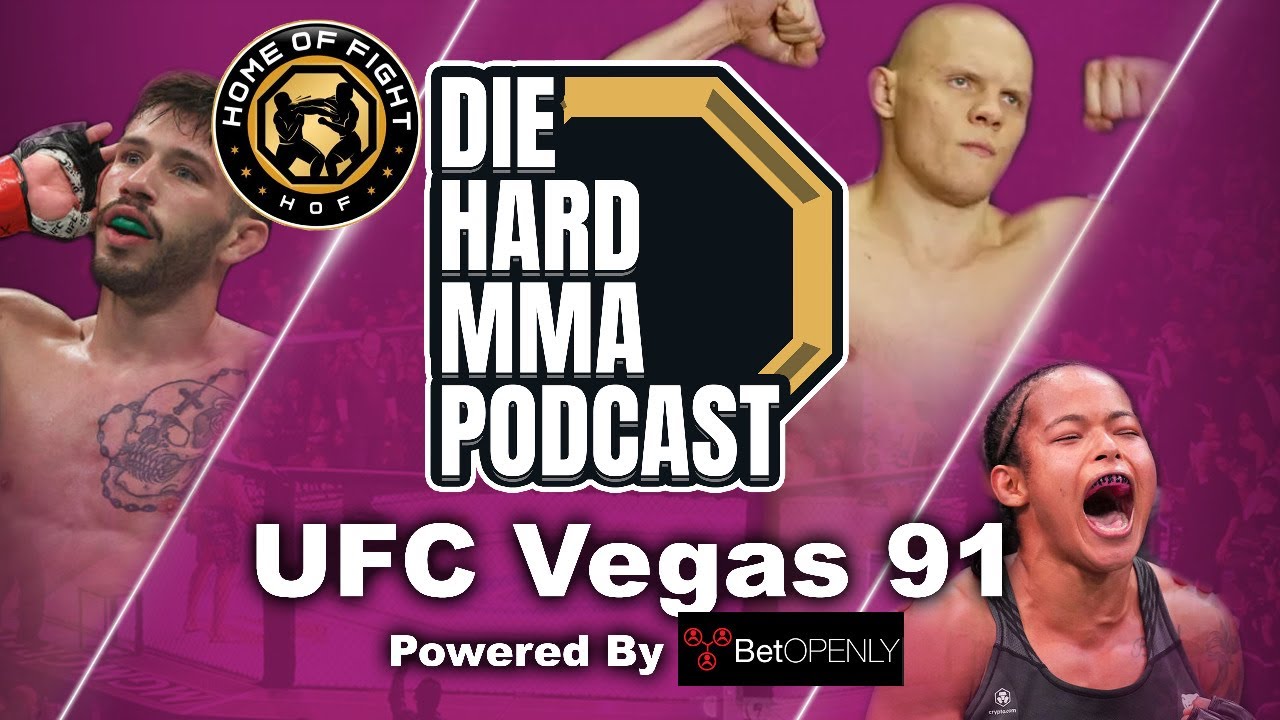 UFC Vegas 91 Nicolau vs Perez | The Die Hard MMA Podcast UFC Vegas 91 ...