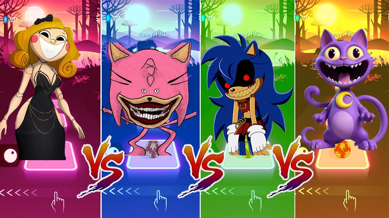 Cursed Miss Delight vs Shin Amy Tapes vs Crazy Shin Sonic vs CatNap ...